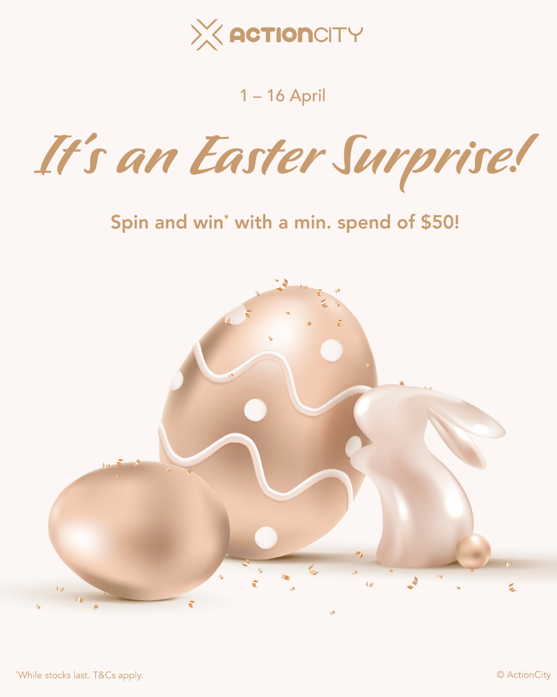 It's an Easter Surprise! – ActionCity