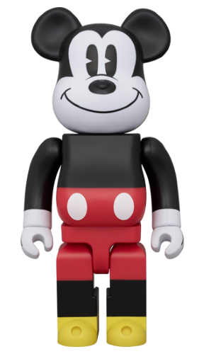 BE@RBRICK MICKEY MOUSE COLOR (MICKEY MOUSE & FRIENDS) 400％ – ActionCity