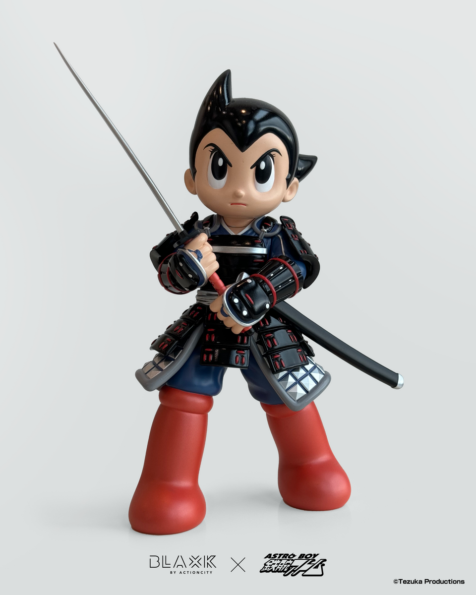 AstroBoy Red Boots Samurai (Black Edition) – ActionCity