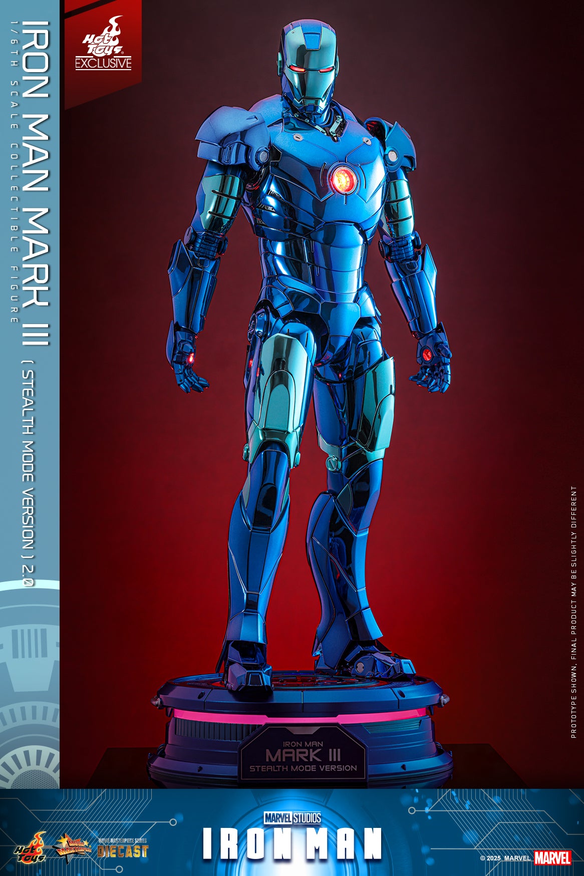 MMS814D71 - Iron Man - 1/6th scale Iron Man Mark III (Stealth Mode Ver ...