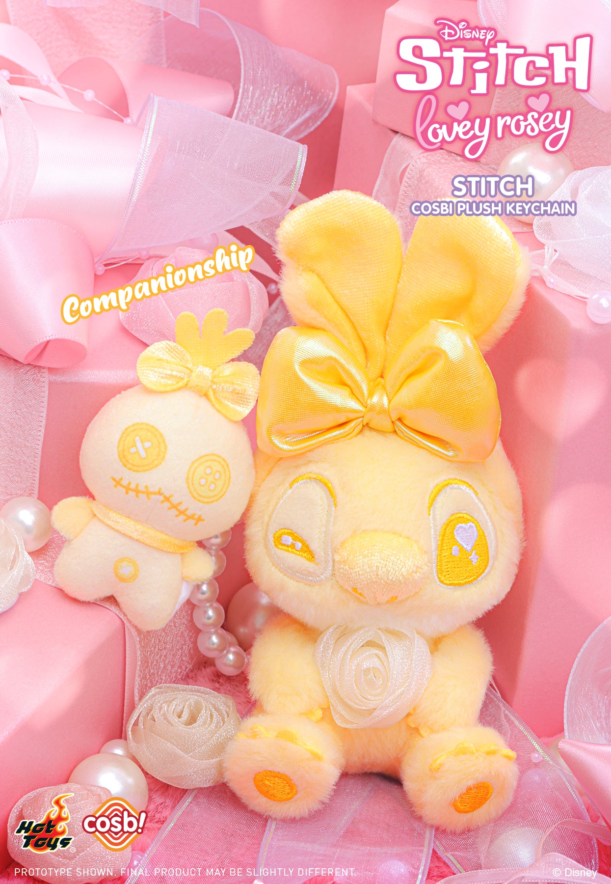 [Pre-Order] PPLU090N - Stitch – Stitch Lovey-Rosey Cosbi Plush Keychai ...