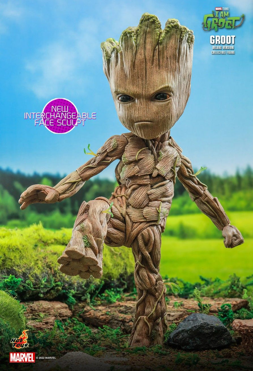 TMS089 - I Am Groot - Groot Collectible Figure (Deluxe Version ...