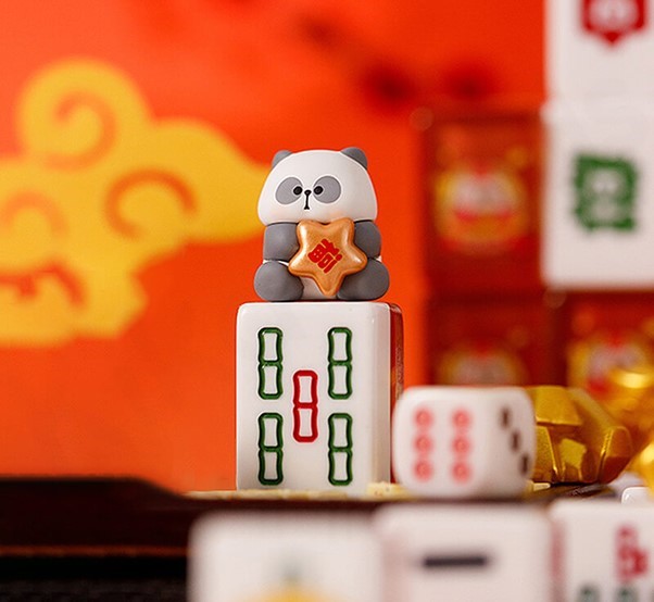 Mr.Pa - Mahjong Small Pa Waiting For The Tile-A Stroke Of Luck Series ...