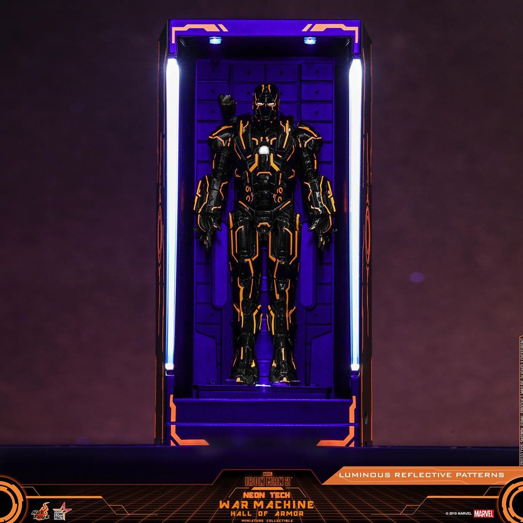MMS553D35 - Neon Tech War Machine 1/6th Scale Collectible Figure ...